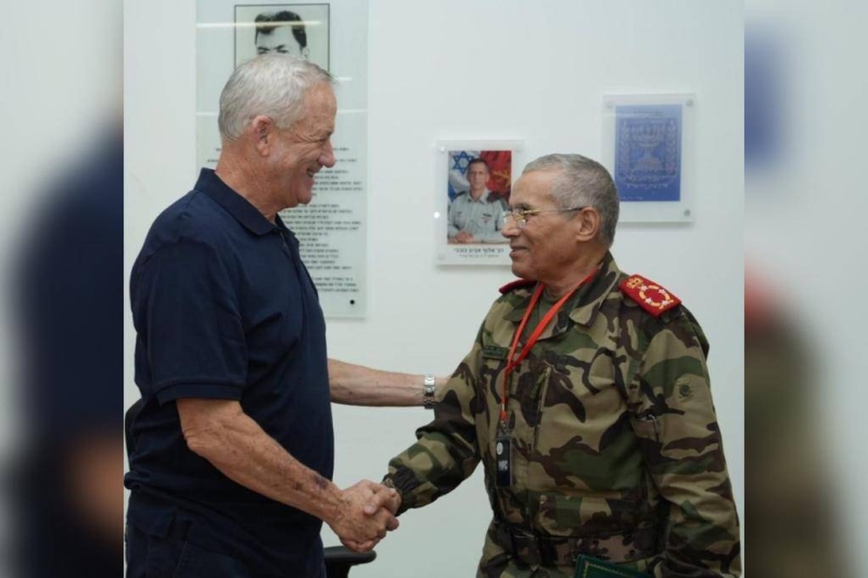 Benny Gantz exprime sa reconnaissance au Roi Mohammed VI en recevant le ...