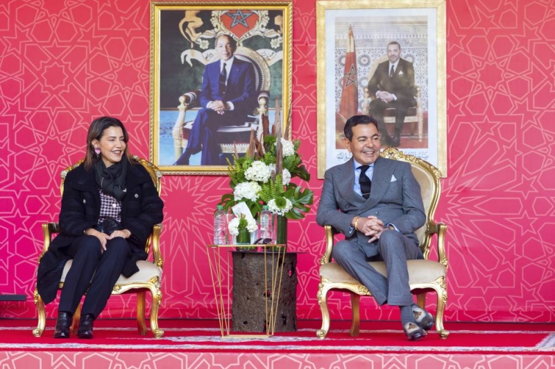 Golf. Le Prince Moulay Rachid et la Princesse Lalla Meryem remettent ...