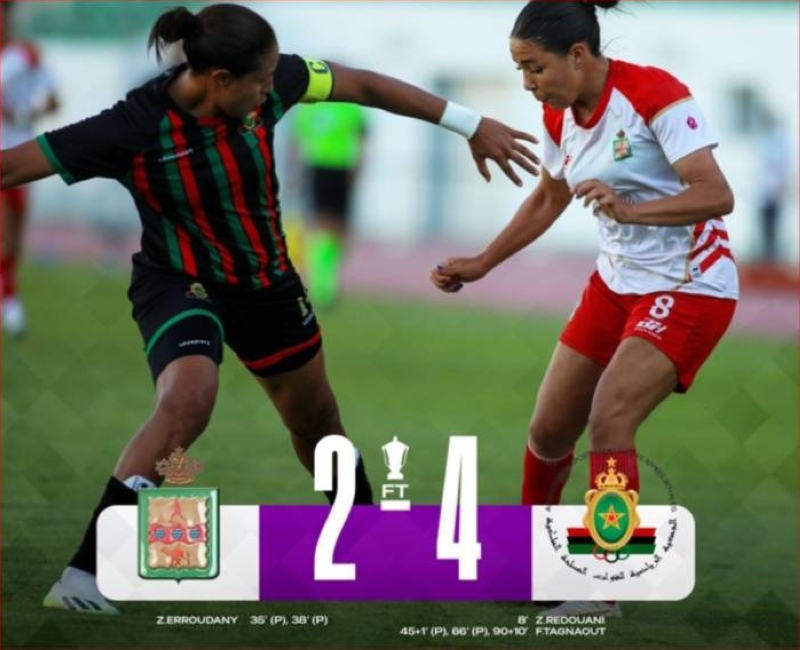 Foot féminin. L'AS FAR remporte la Coupe du Trône 22/23 - L'Observateur