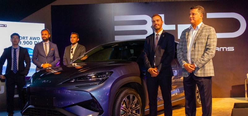 Auto Expo 2025 : Auto Nejma lance le BYD Sealion 7 100% électrique au ...