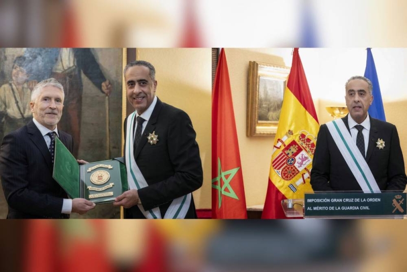 Madrid. Abdellatif Hammouchi reçoit la Grand-Croix du Mérite de la ...