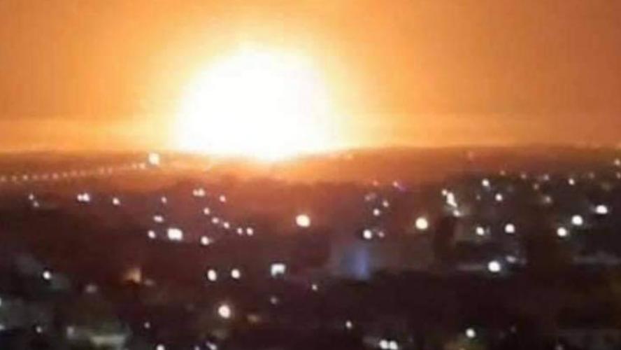 Jordanie : Explosions et énorme incendie dans un dépôt de munitions de ...